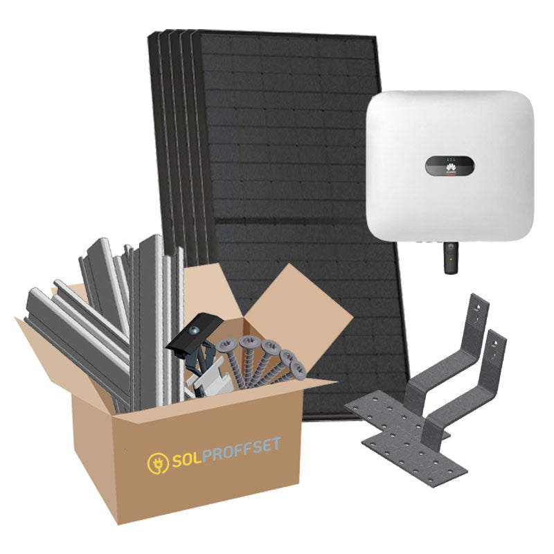 Complete solar package tile roof - 12 Kw – Solproffset